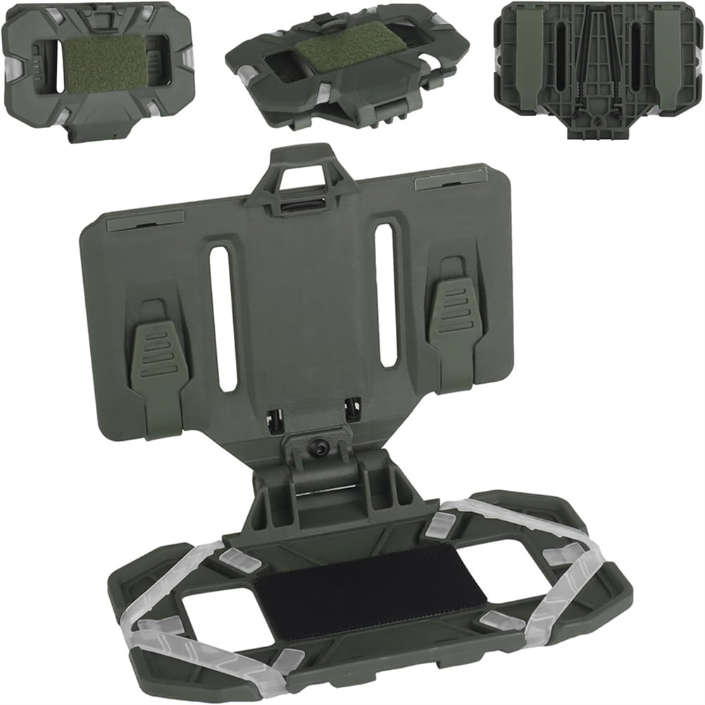 Plate Carrier Phone Mount Vest Phone Holder Foldable MOLLE Navigation ...