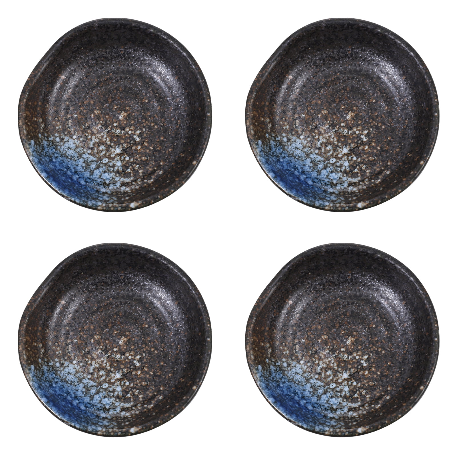 Plate Dish Sauce Dishes Bowl Ceramic Mini Porcelain Dipping Plates ...