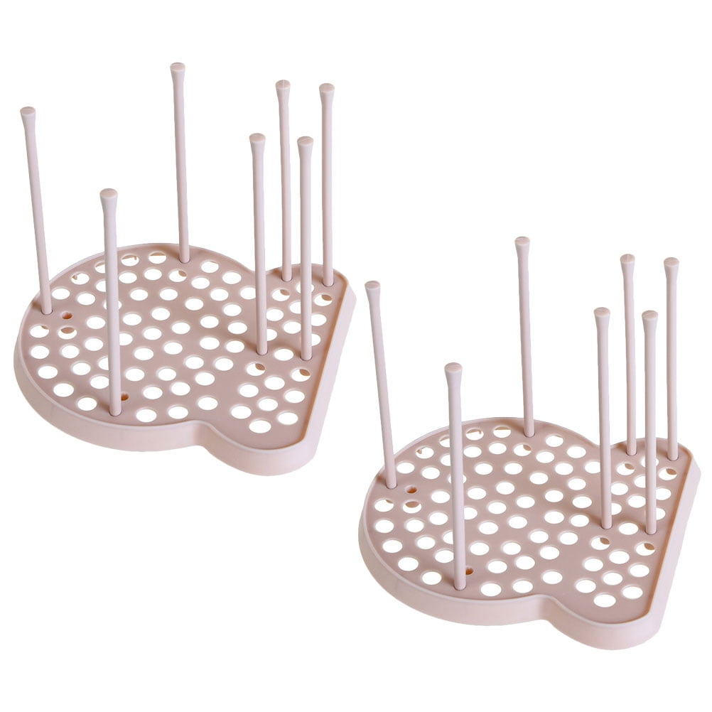 Plate Drain Dish Stand Drainer 2 Pcs Bowl Chopsticks Rack Storage ...