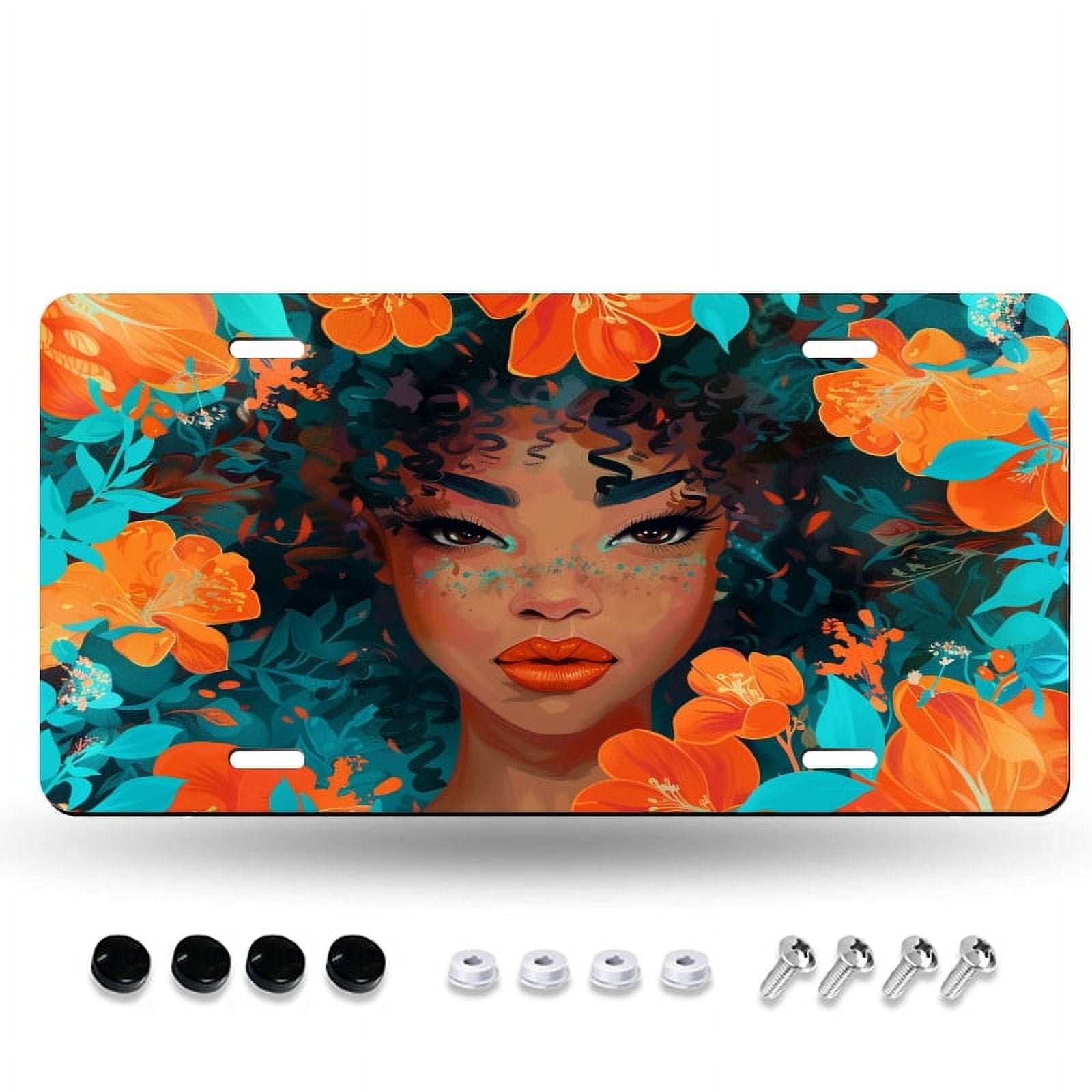 Plate Frame, Decorative Rust-Proof Stainless Steel License Plate ...