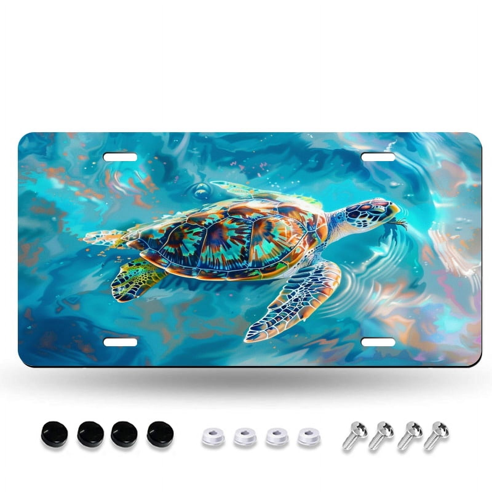 Plate Frame, Decorative Rust-Proof Stainless Steel License Plate ...