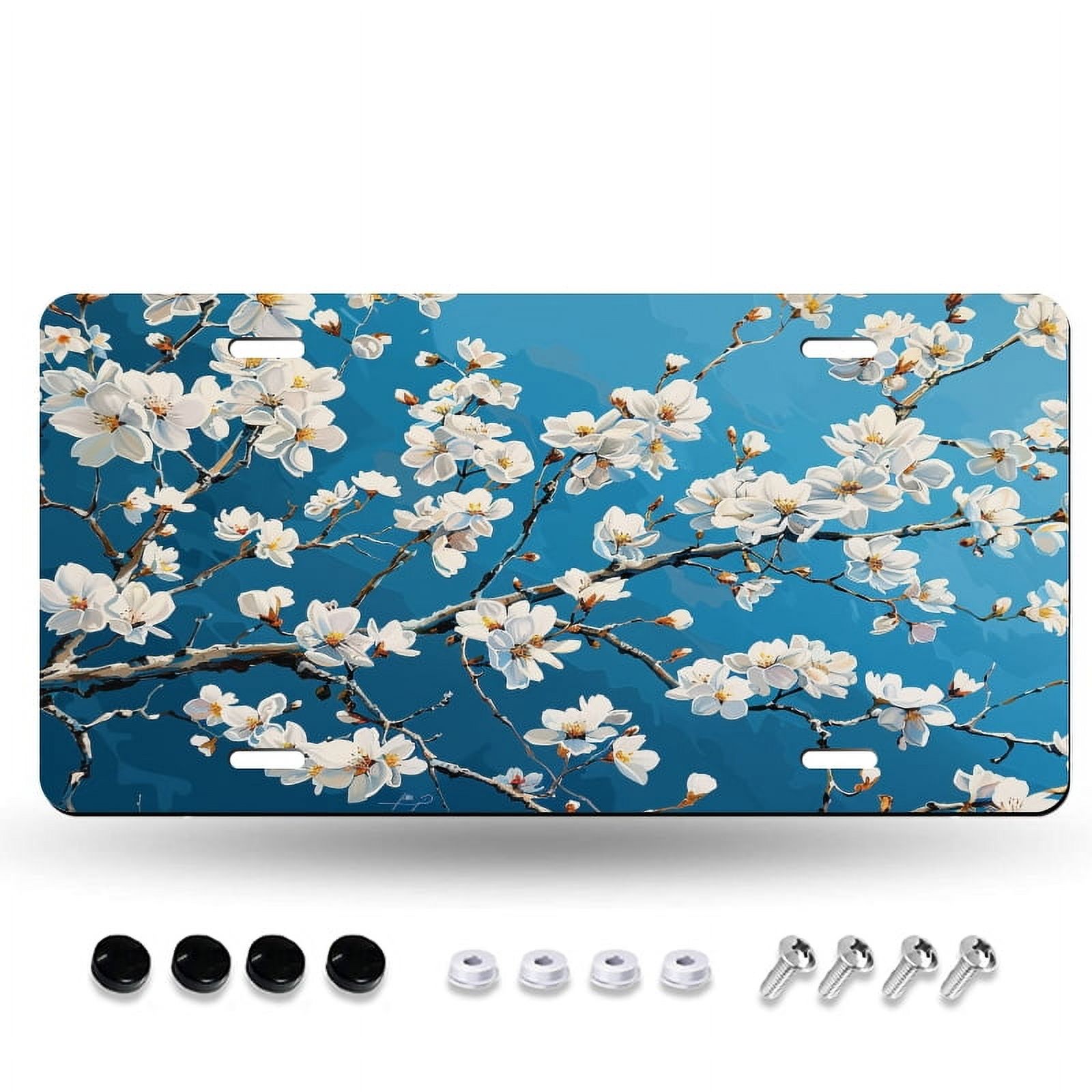 Plate Frame, Decorative Rust-Proof Stainless Steel License Plate ...