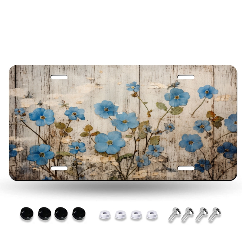 Plate Frame, Decorative Rust-Proof Stainless Steel License Plate ...