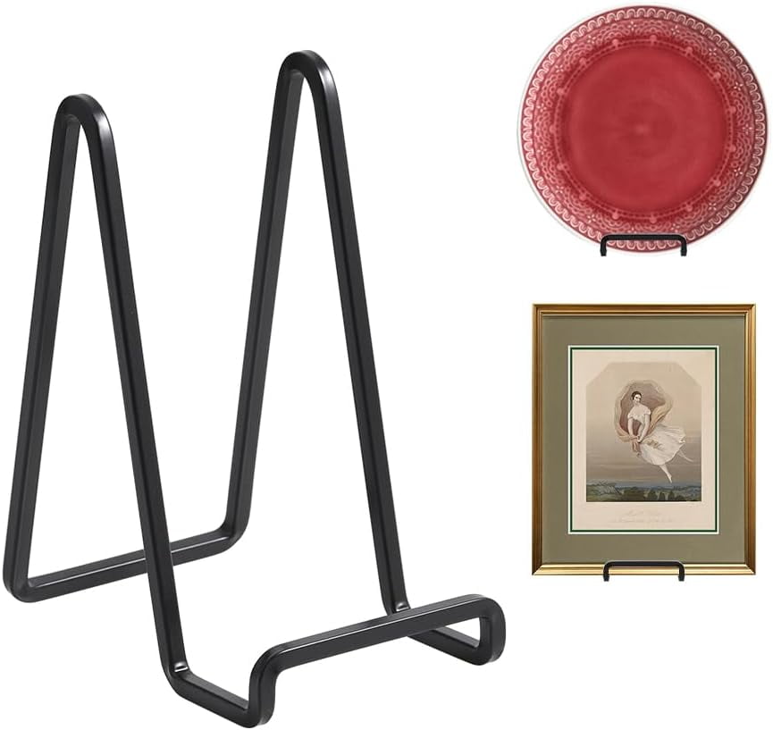 Plate Holder Easel Display Stand -Metal Plate Stands for Display ...