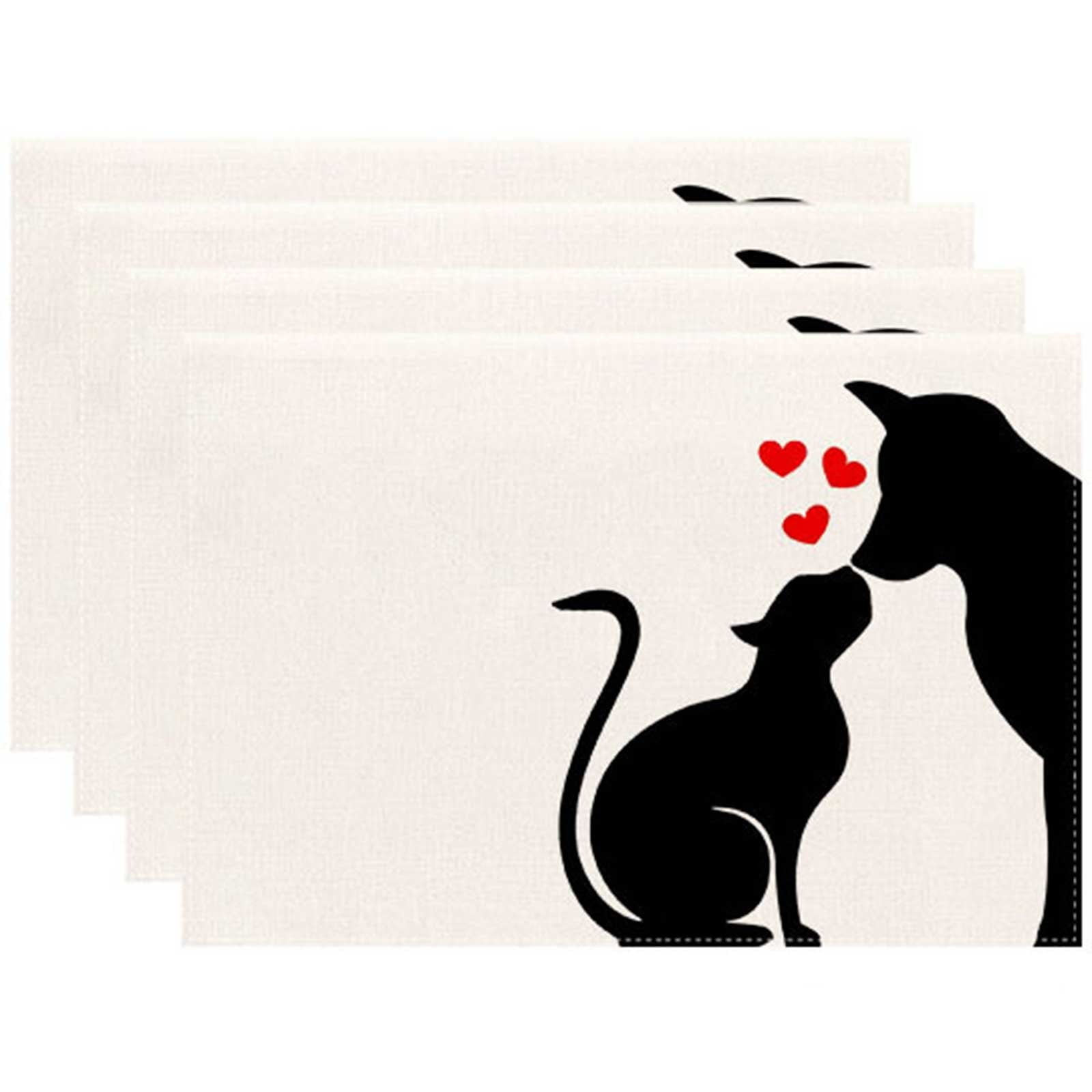 Plate Mats 6 round Dining Table Set for 4 under 300 Plate Mates Set ...