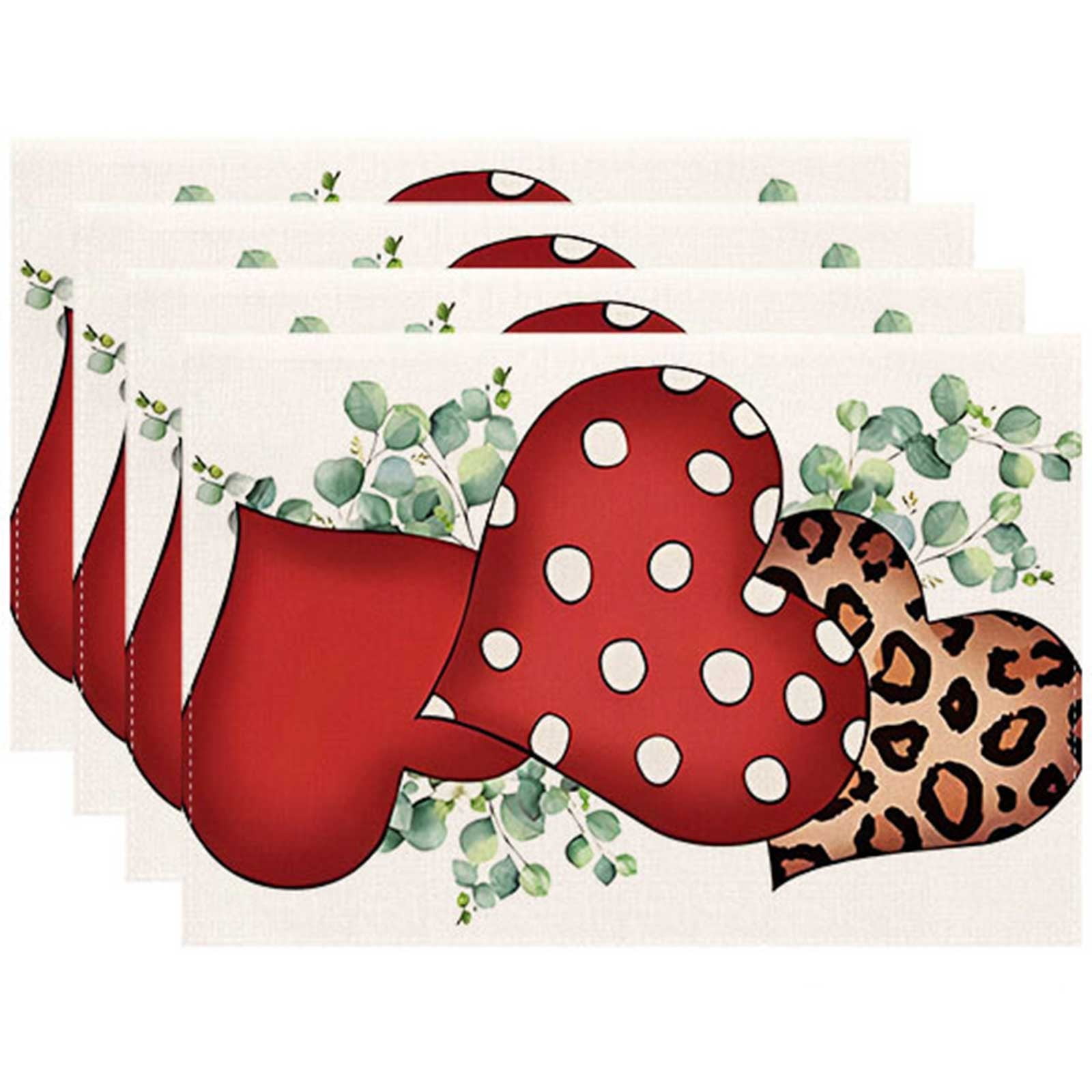 Plate Mats 6 round Dining Table Set for 4 under 300 Plate Mates Set ...