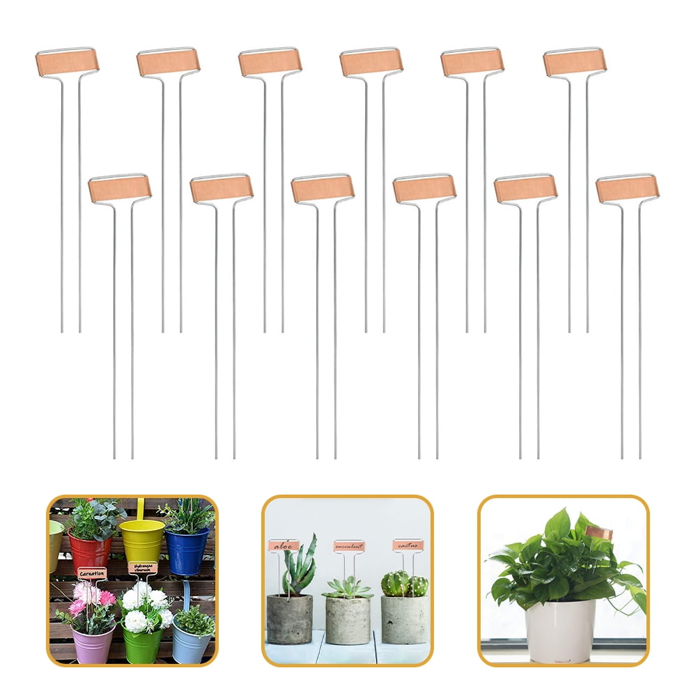 Plate Metal Labels Copper Metal Labels Garden Stake Tags Planting ...