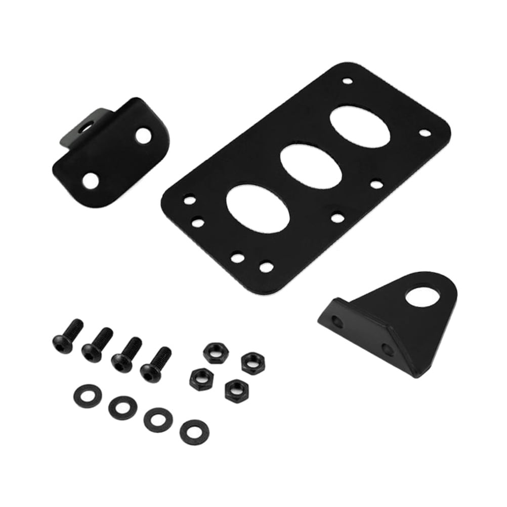 Plate Mounting Bracket Retro Style License Plate Bracket Front License ...