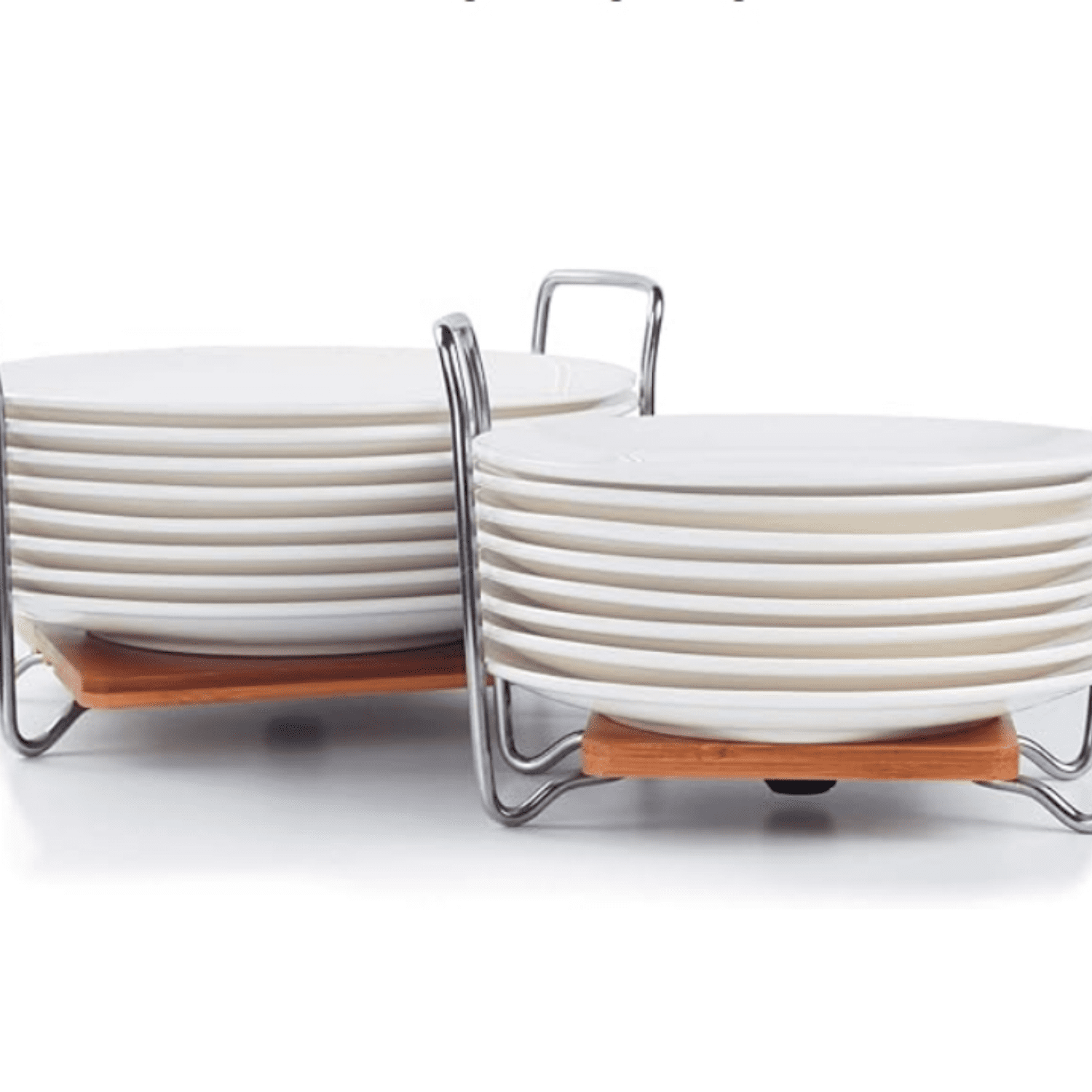 Plate Organizer, Dish Holder, Plates Holder, Adjustable for 6" to 13 ...