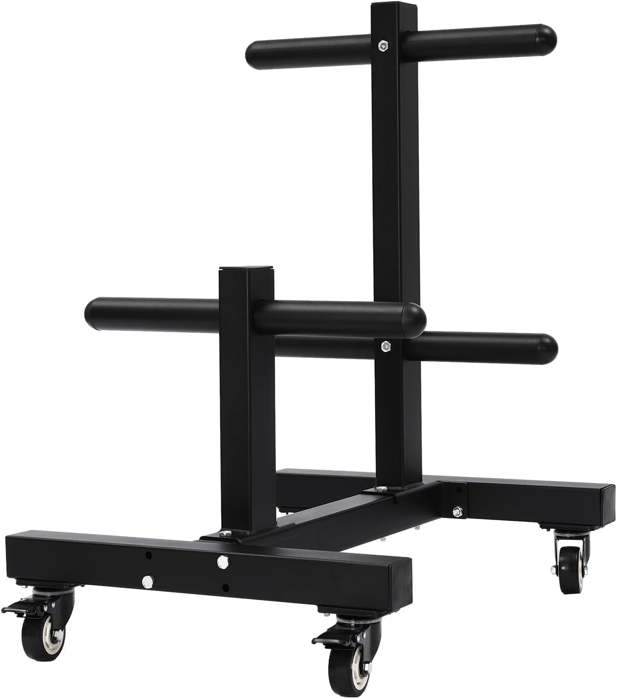 Plate Rack Tree, Large Compact Dumbbell Rack With H-shaped Base ...