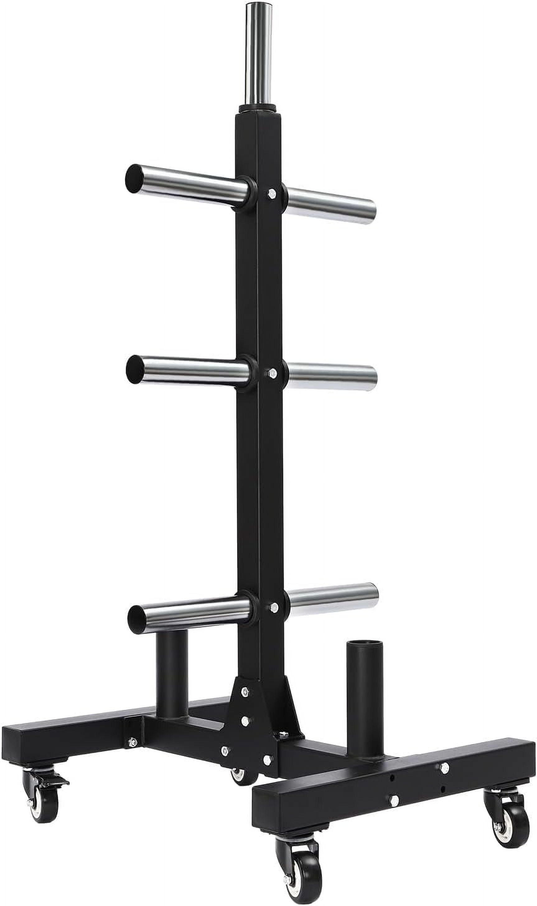 Plate Rack Tree, All Weight Plate Tree Holder & Vertical Barbell ...