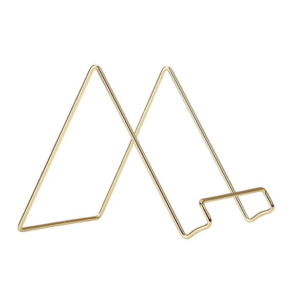 Plate Stand, Plate Stands for Display, Gold Iron Easel Plate Holder ...