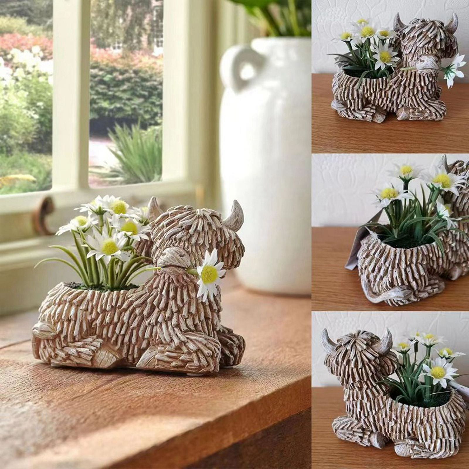 Plateau Cattle Planter Plant Pot for Home Garden Decoration ...
