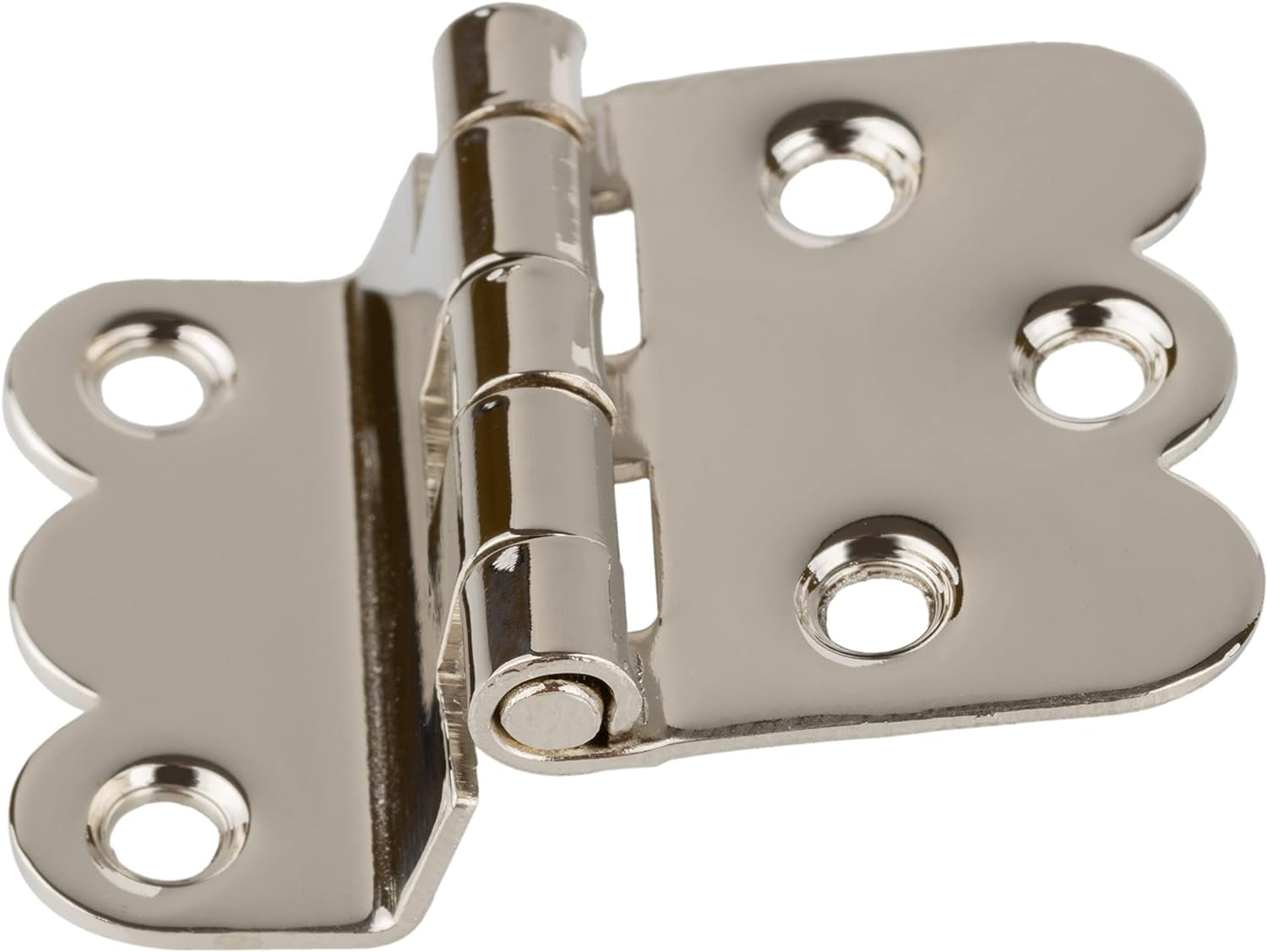 Plated Napanee Offset Cabinet Hinges | Pack of 2 | Hoosier Type Cabinet ...