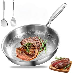 Titanium Hammered Pan Pro, Taima Titanium Nutri Pan with Lid, Multifunctional Pots and Pans Set ...