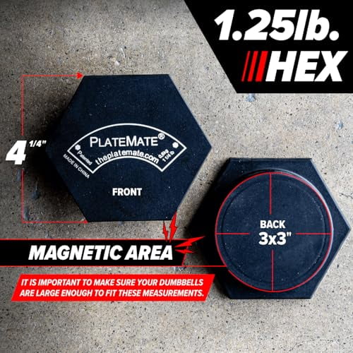 Platemates Hex Pair, 1.25 Lbs. each - Walmart.com