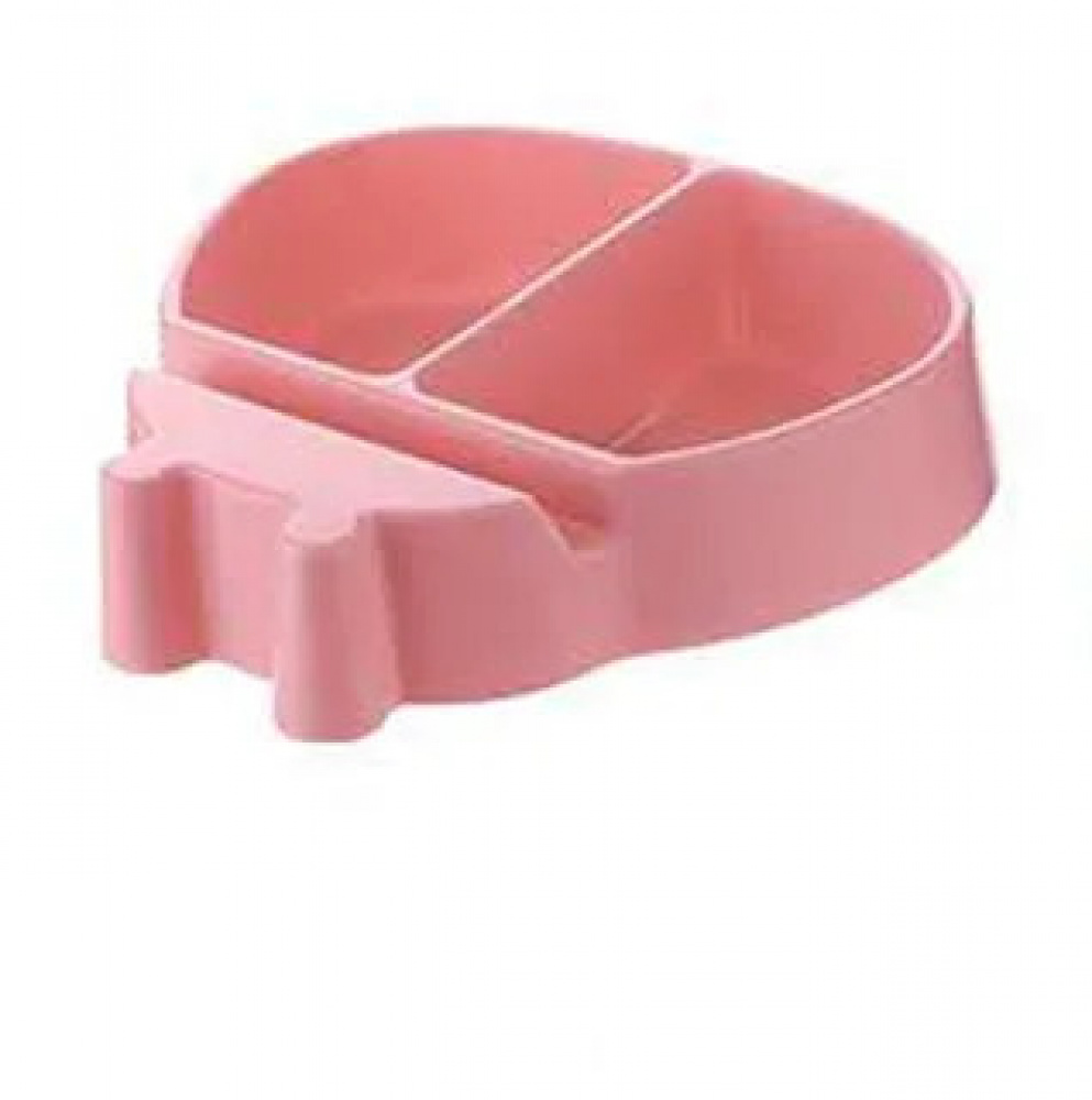 Plates For Food Creative Shape Lazy Snack Bowl Plastic Double Layers ...