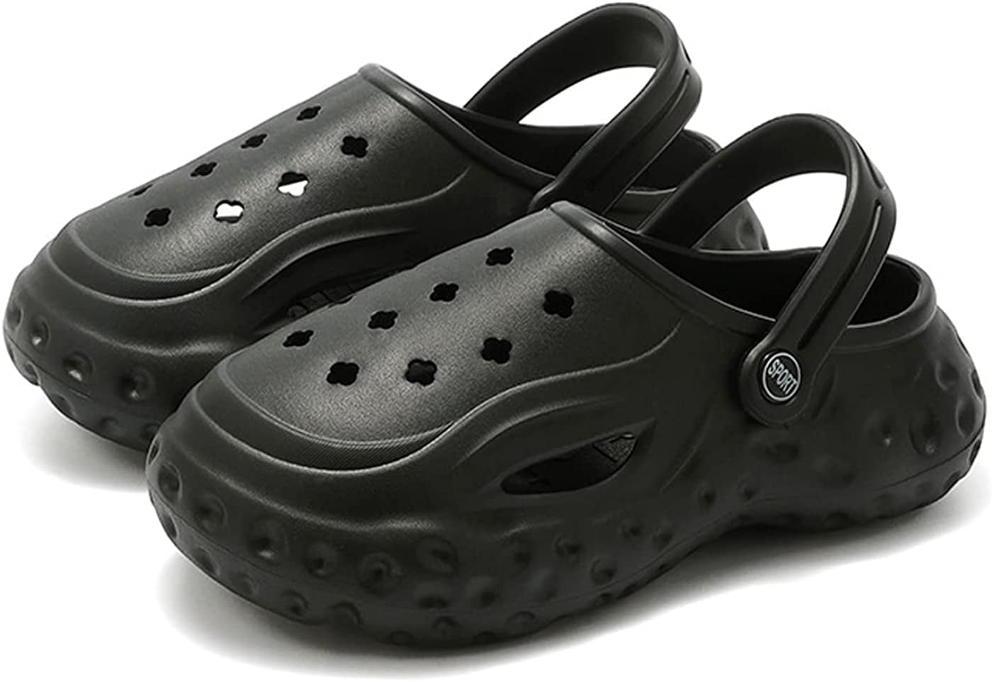 Platform Clogs for Women Classic Soft Garden Slip On High Platform Clog ...