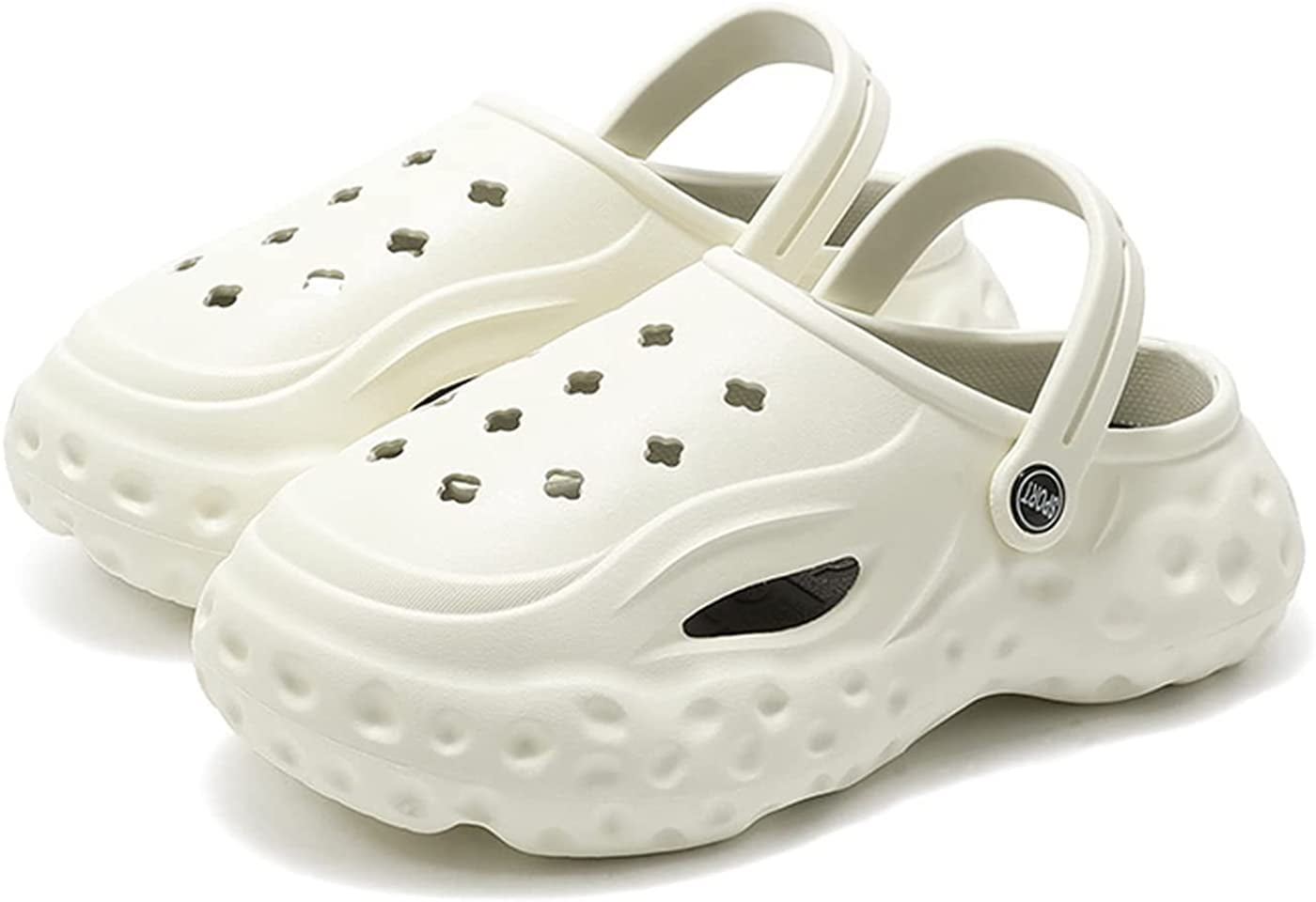 Platform Clogs for Women Classic Soft Garden Slip On High Platform Clog ...