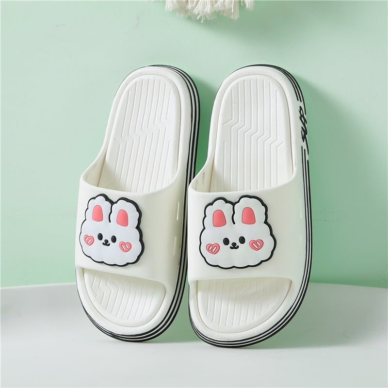 Platform Cloud cartoon rabbit Summer Beach Sandal Flip Flops slides ...