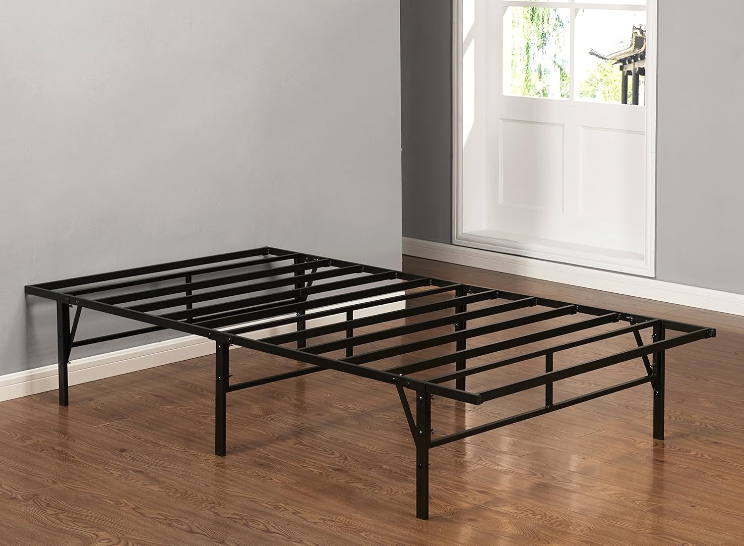 Platform Frame Mattress Foundation/Box Spring Replacement, Twin Bed ...