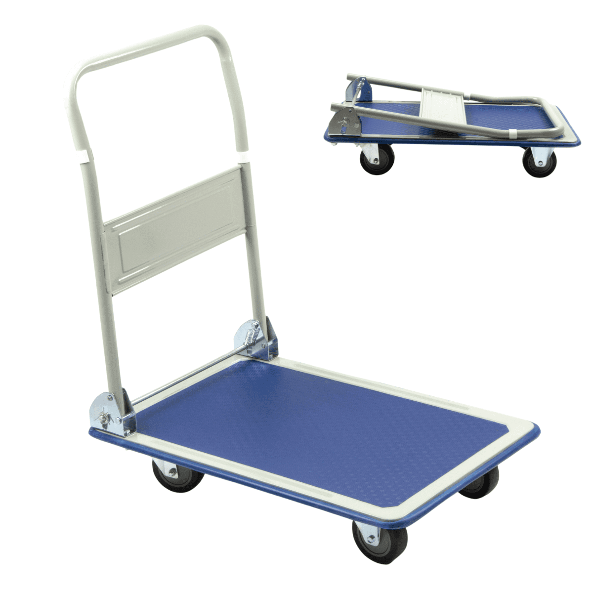 Platform Hand Truck, Push Cart Dolly, Compact & Foldable for Easy ...