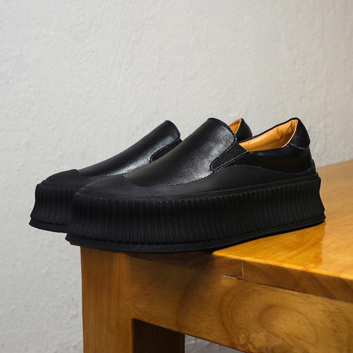 Platform Leather Women's White Shoes - Walmart.com