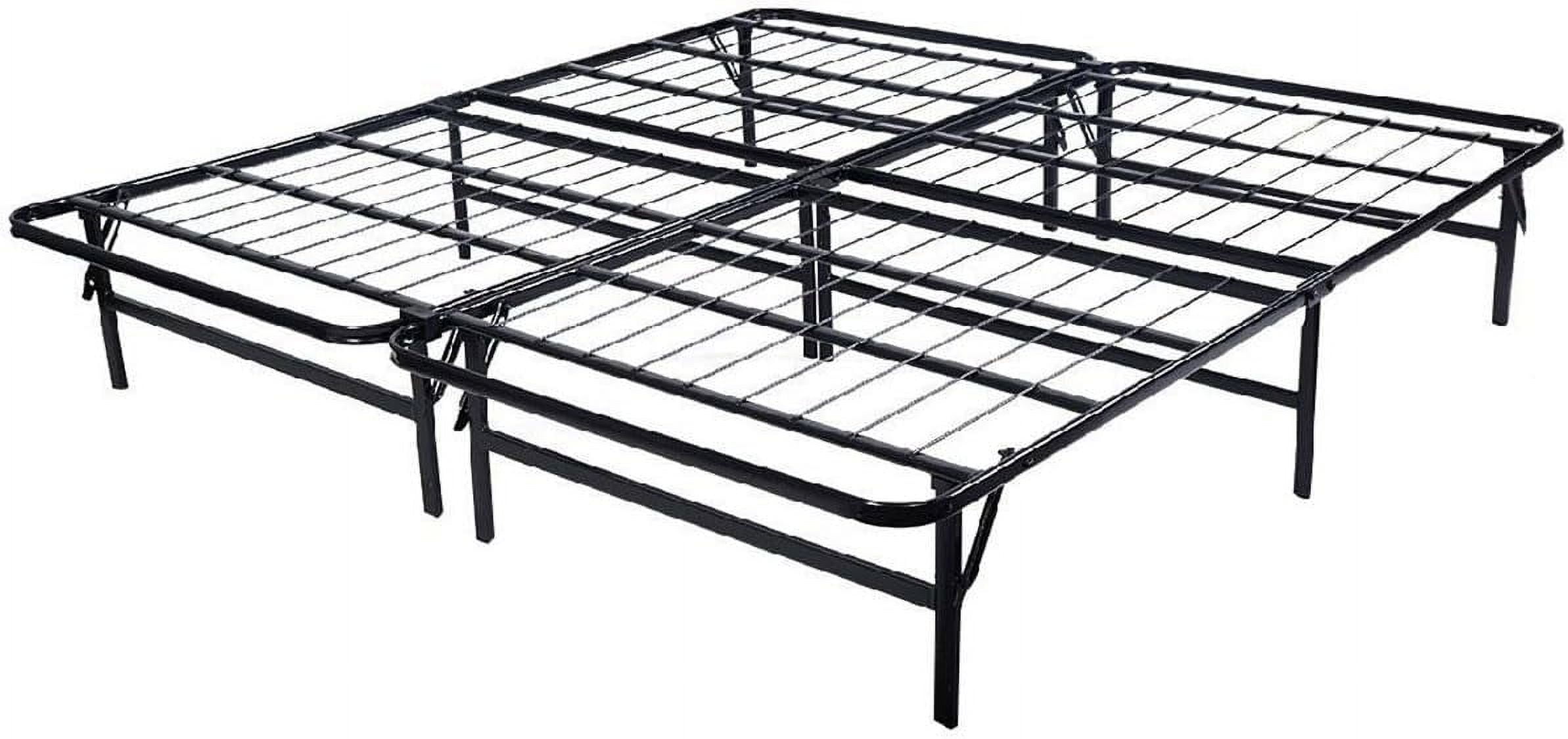 Platform Metal Bed Frame Mattress Foundation 5 Size Box Springs ...