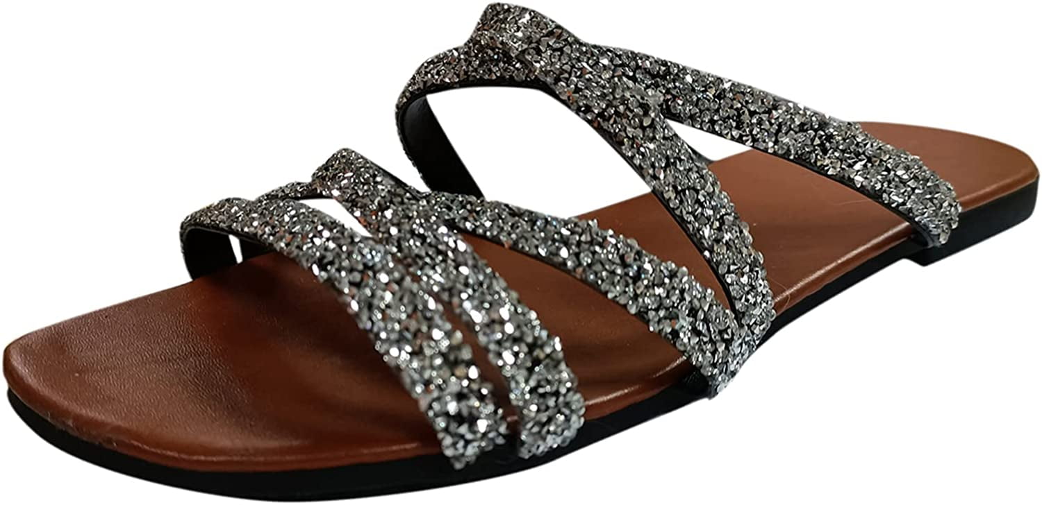 Platform Sandals Cute Chunky Slides Womens Fashion Wedges Sandals ...