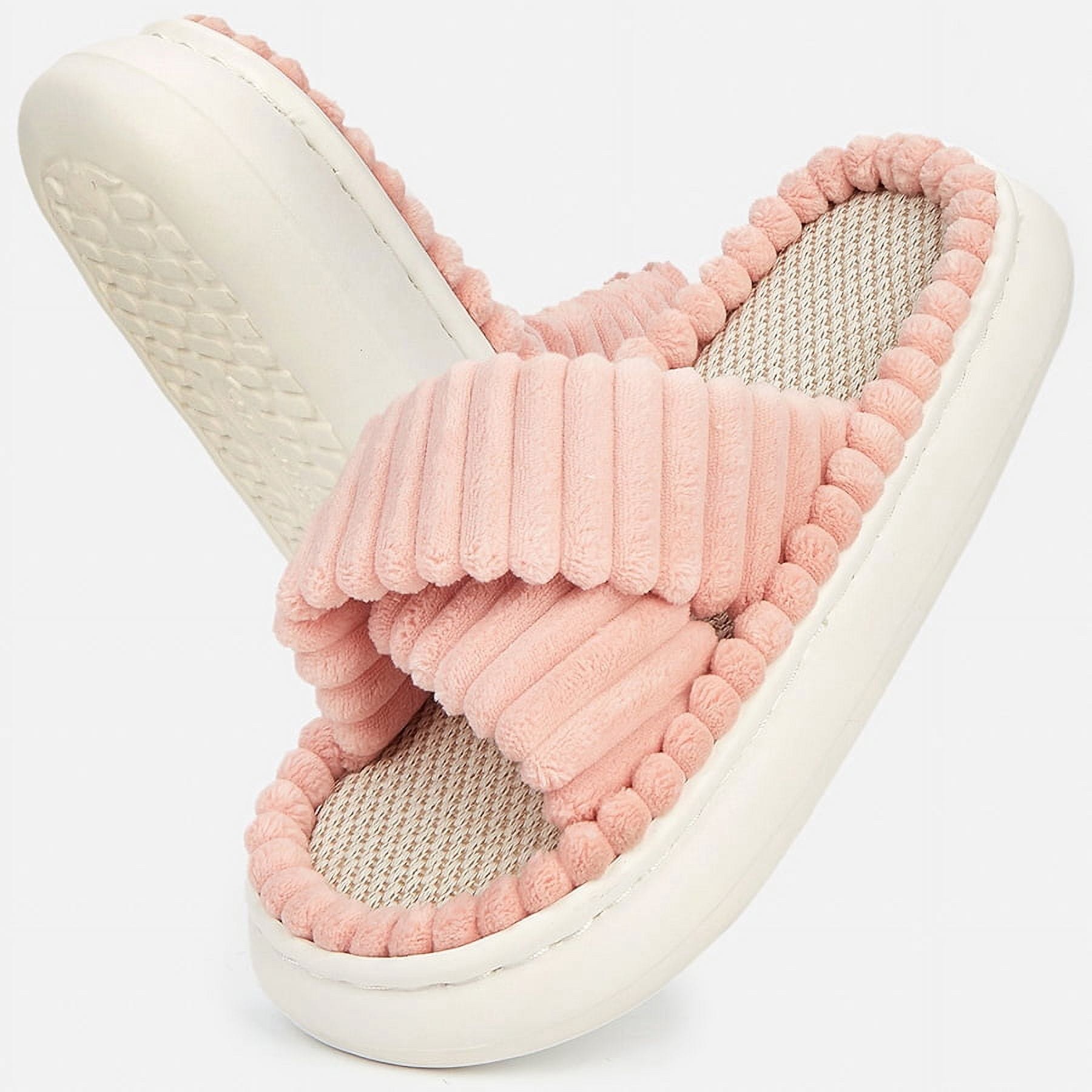 Pmoiste Platform Slippers for Woman Fall Winter Girls Open Toe Soft EVA ...
