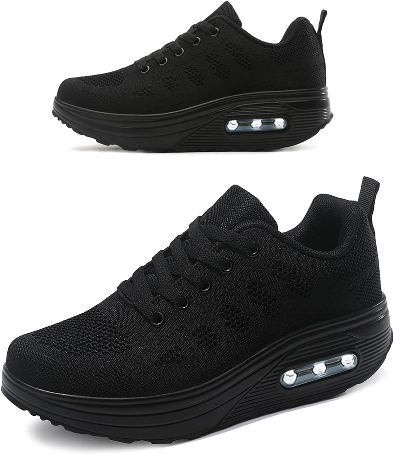 Platform Sneakers for Women Air Cushion | Walking Shoes Women ...