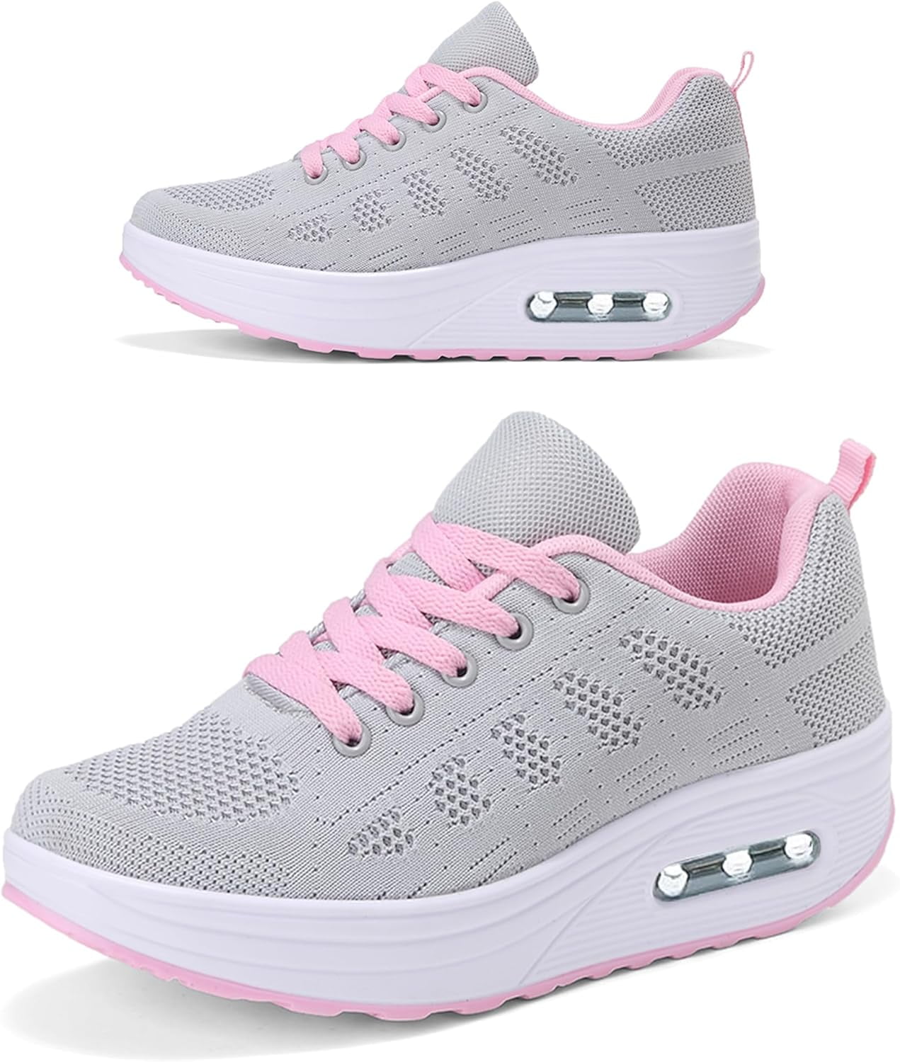 Platform Sneakers for Women Air Cushion | Walking Shoes Women ...