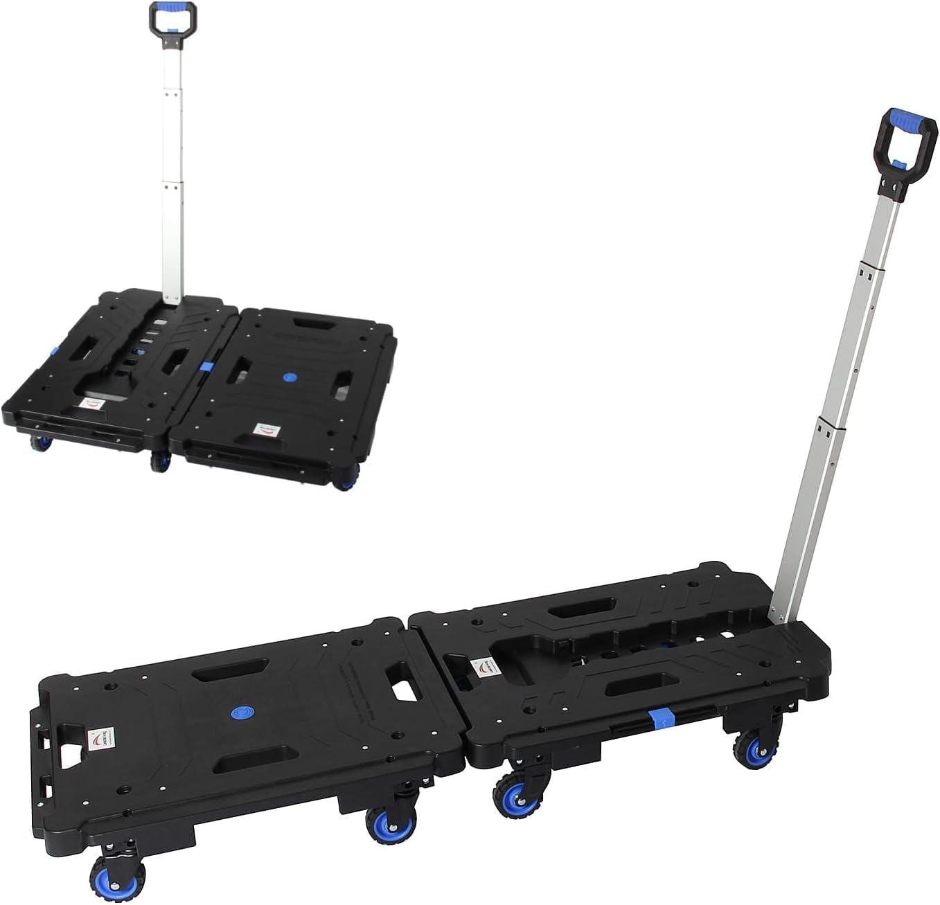 Platform Truck Folding Multiple Carts Assembly Feasible Dolly Cart ...
