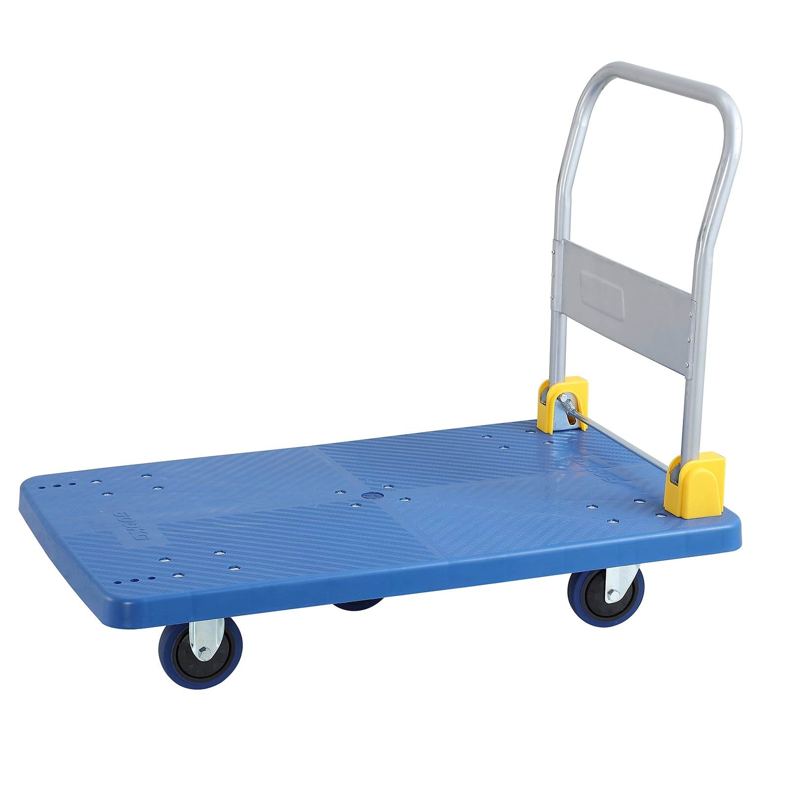 Platform Truck with 1320lb Weight Capacity and 360 Degree Swivel Wheels ...