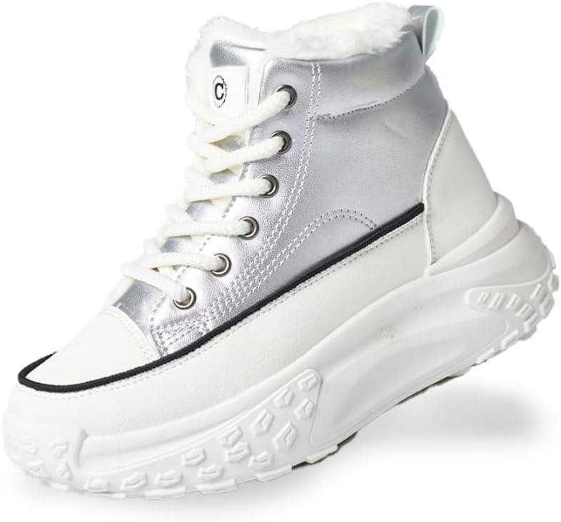 Platform Winter Shoes for Women,Warm Casual Sneakers,Lightweight ...