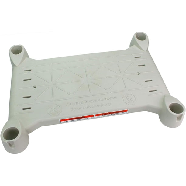 Platform for Above Grnd BiltMor Swimming Pool Step Grey - Walmart ...