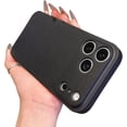 Plating Back Camera Protection Phone Case for iPhone (Black,iPhone 14 ...