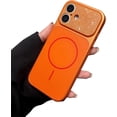 Plating Bling Glitter Camera Protection Magnetic Phone Case for iPhone ...