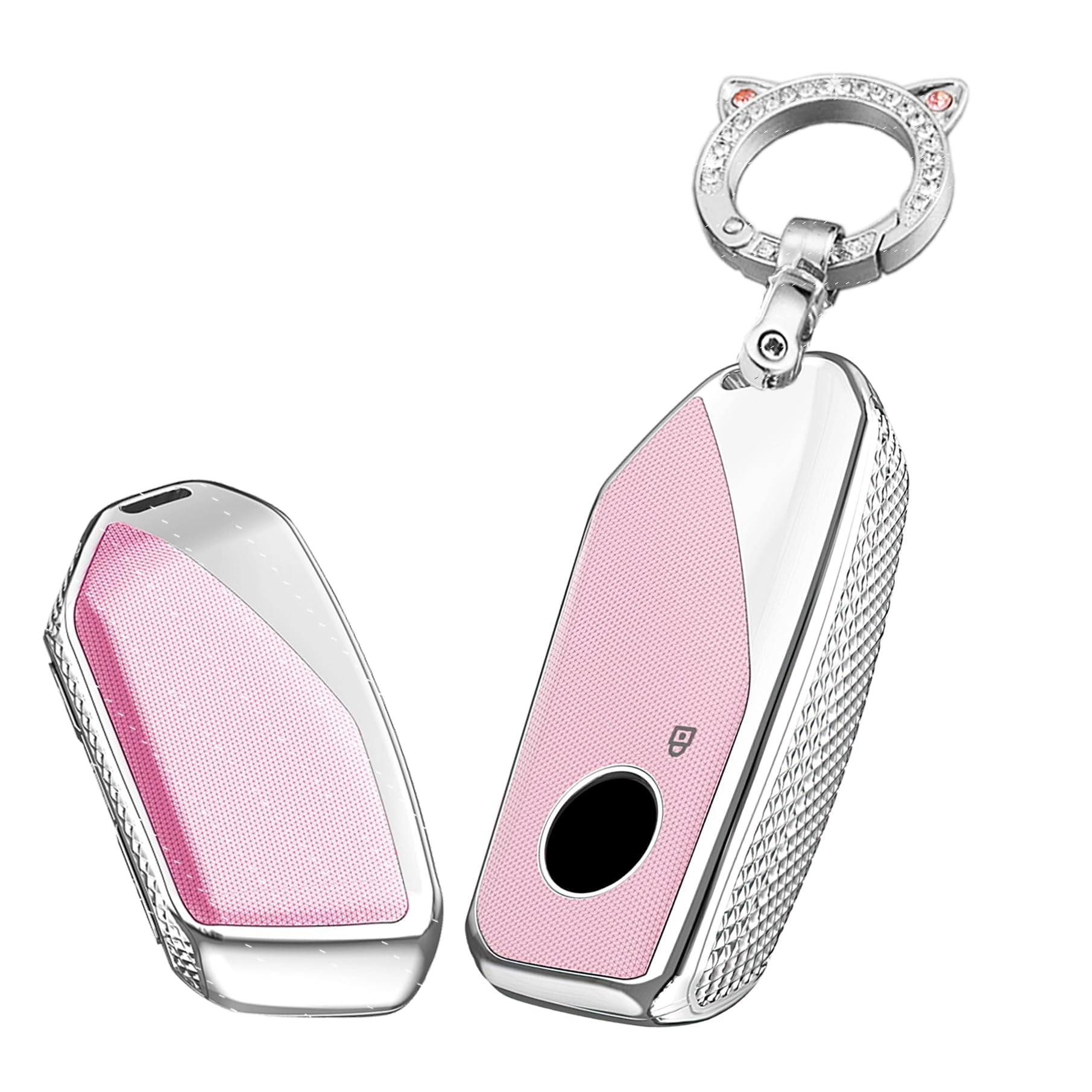 Plating Smart Key Fob Cover Compatible with BMW X5 X6 X2 i5 2024-up X7 ...