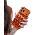 Plating Water Ripple Wavy Frame Phone Case for iPhone (iPhone 16 Pro ...