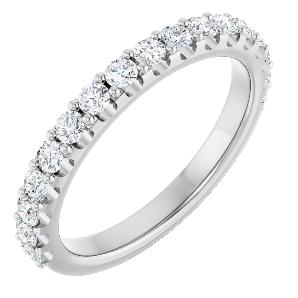 Platinum 8x6mm Oval Shape Diamond Matching Bridal Wedding Engagement ...