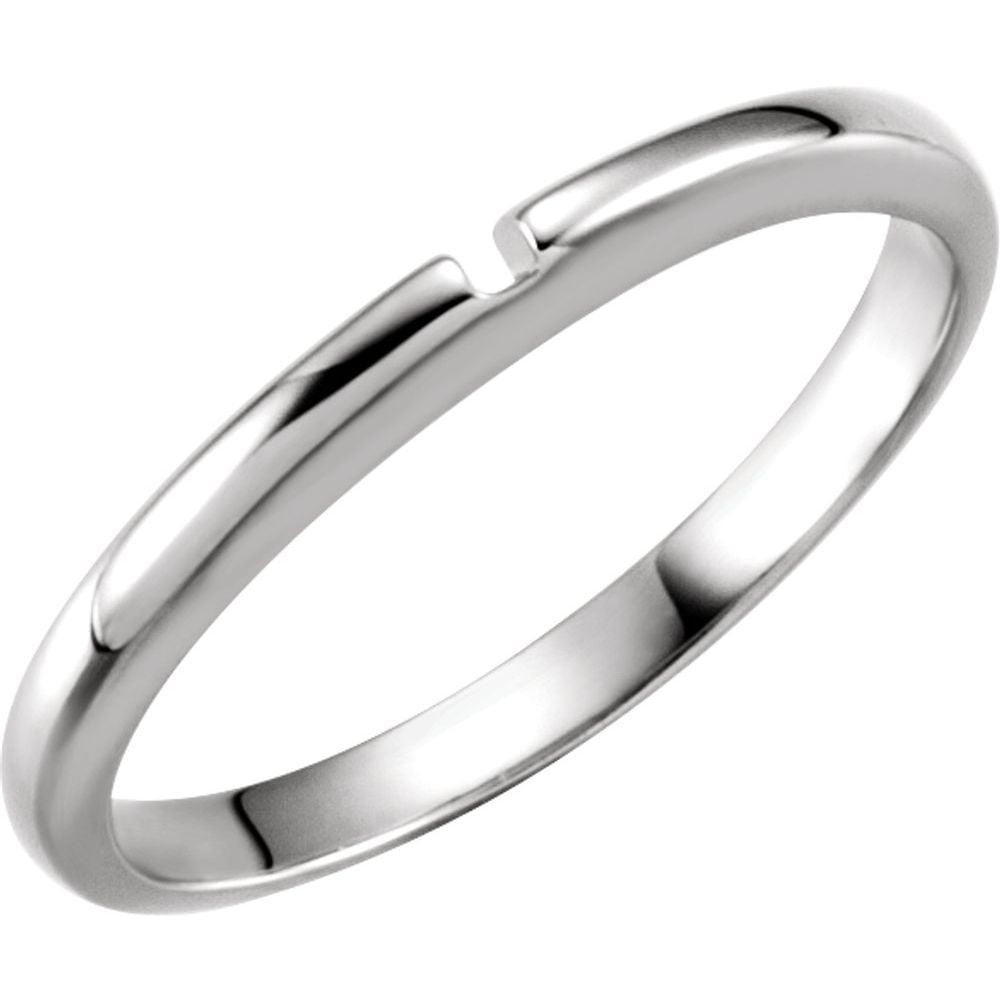 Platinum #9 Matching Bridal Wedding Engagement Anniversary Band Ring ...