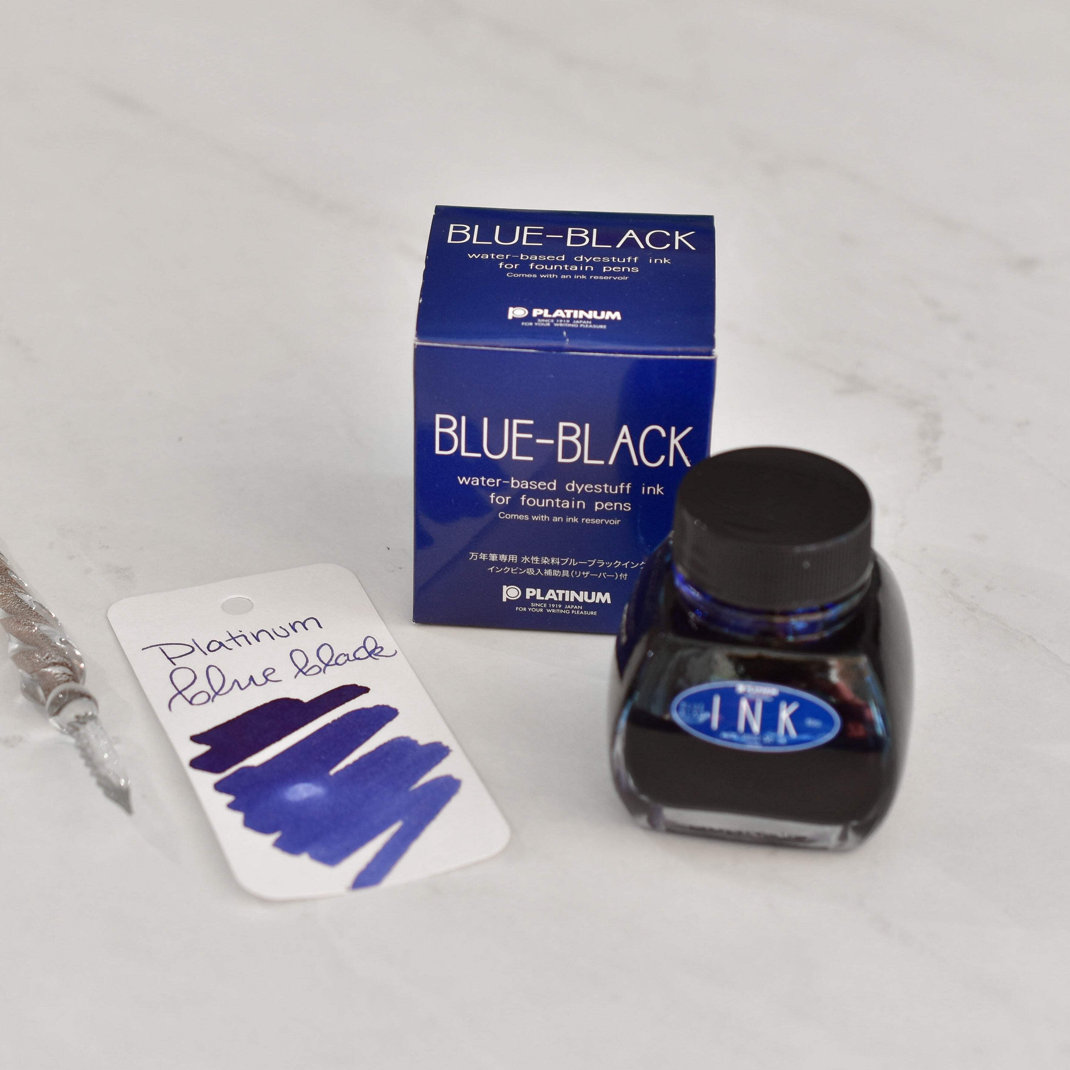 Platinum Ink Bottle - Blue Black - Walmart.com