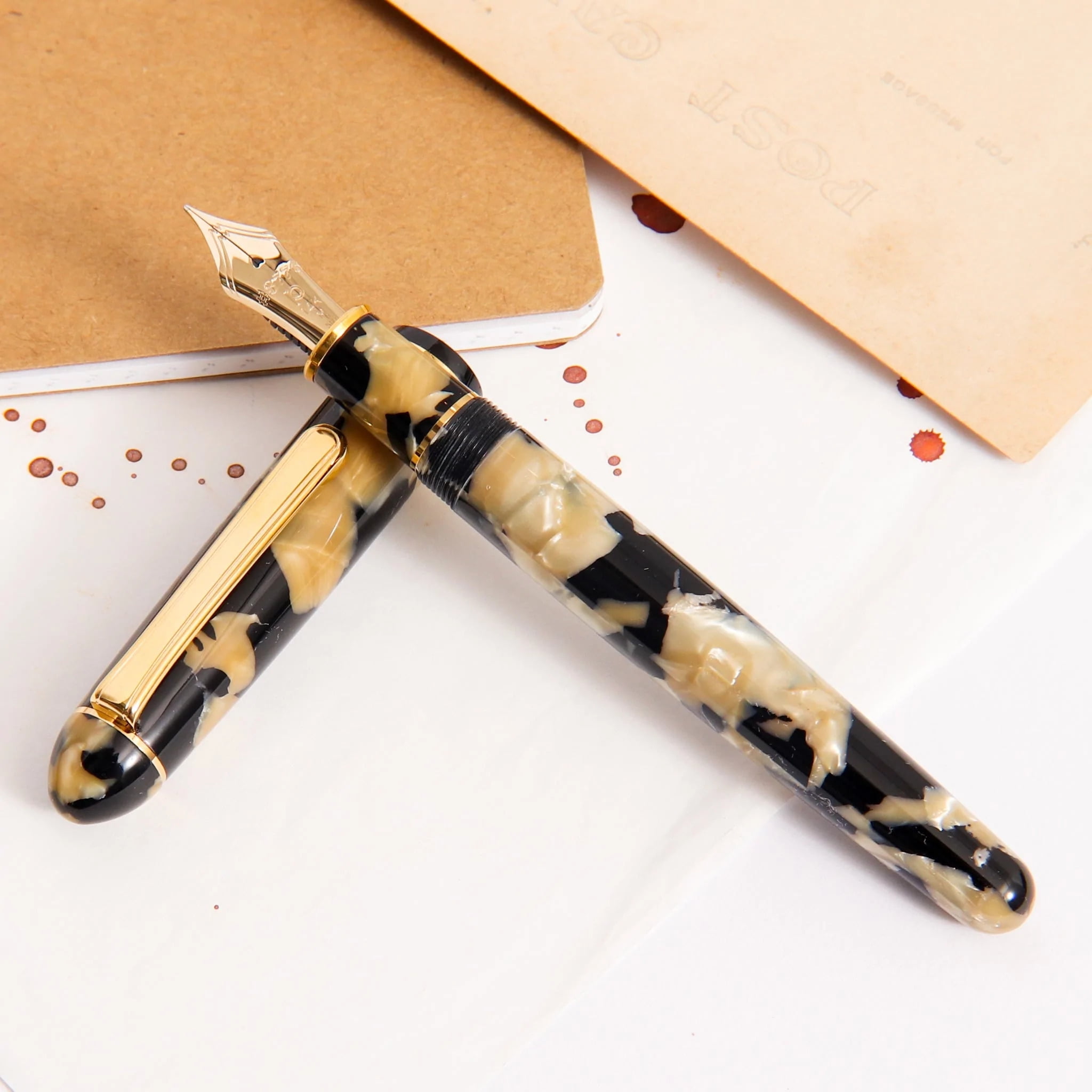 Platinum Century 3776 Calico Celluloid Fountain Pen - Walmart.com