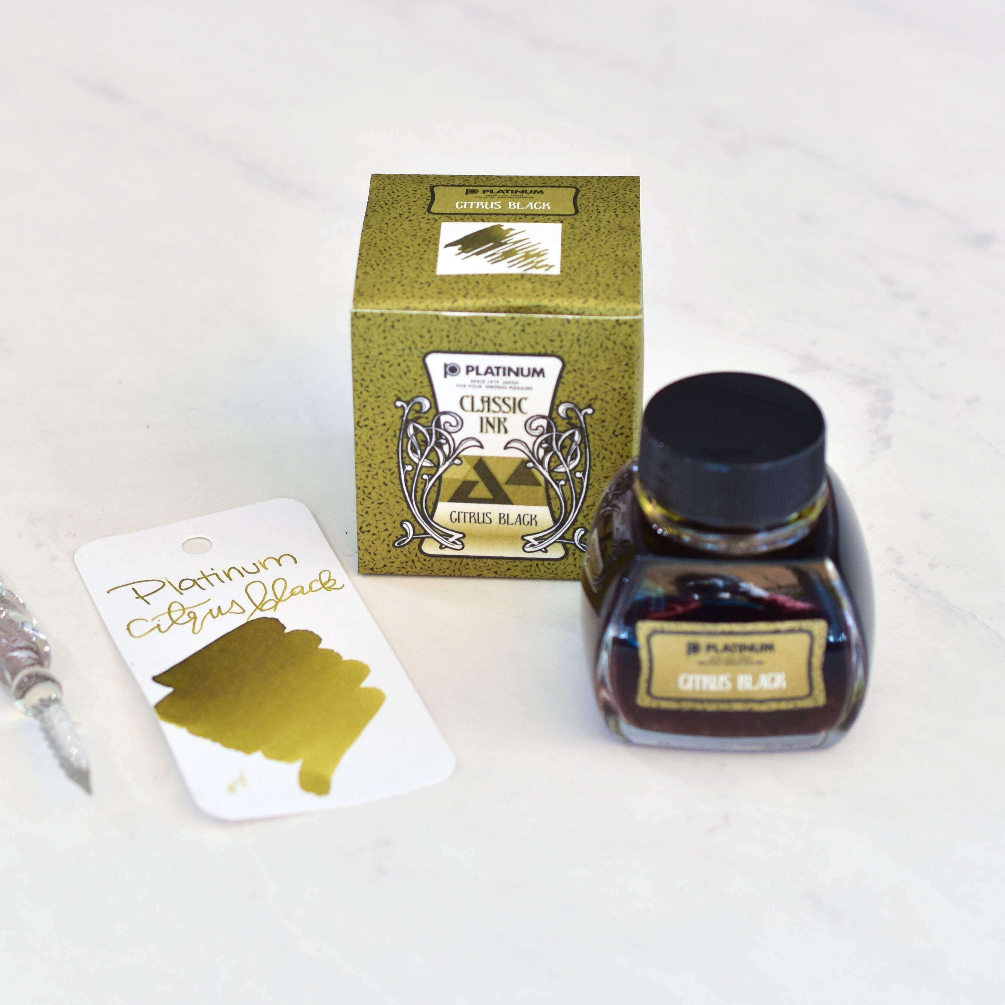 Platinum Classic Ink Bottle - Citrus Black - Walmart.com