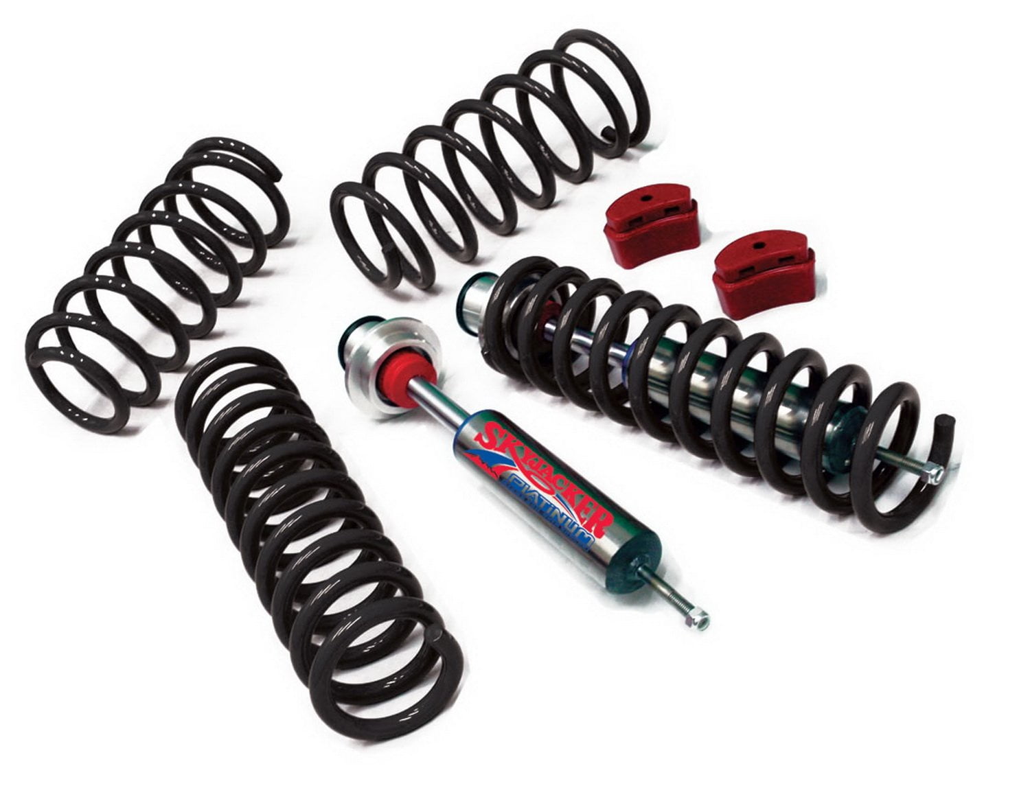 Platinum Coil-Over Lift Kit 2.5" Lift 02-07 Jeep Liberty Includes Coil ...