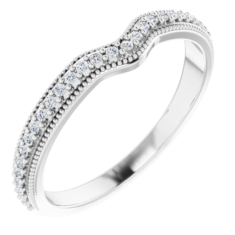 Platinum Diamond Matching Bridal Wedding Engagement Anniversary Band ...