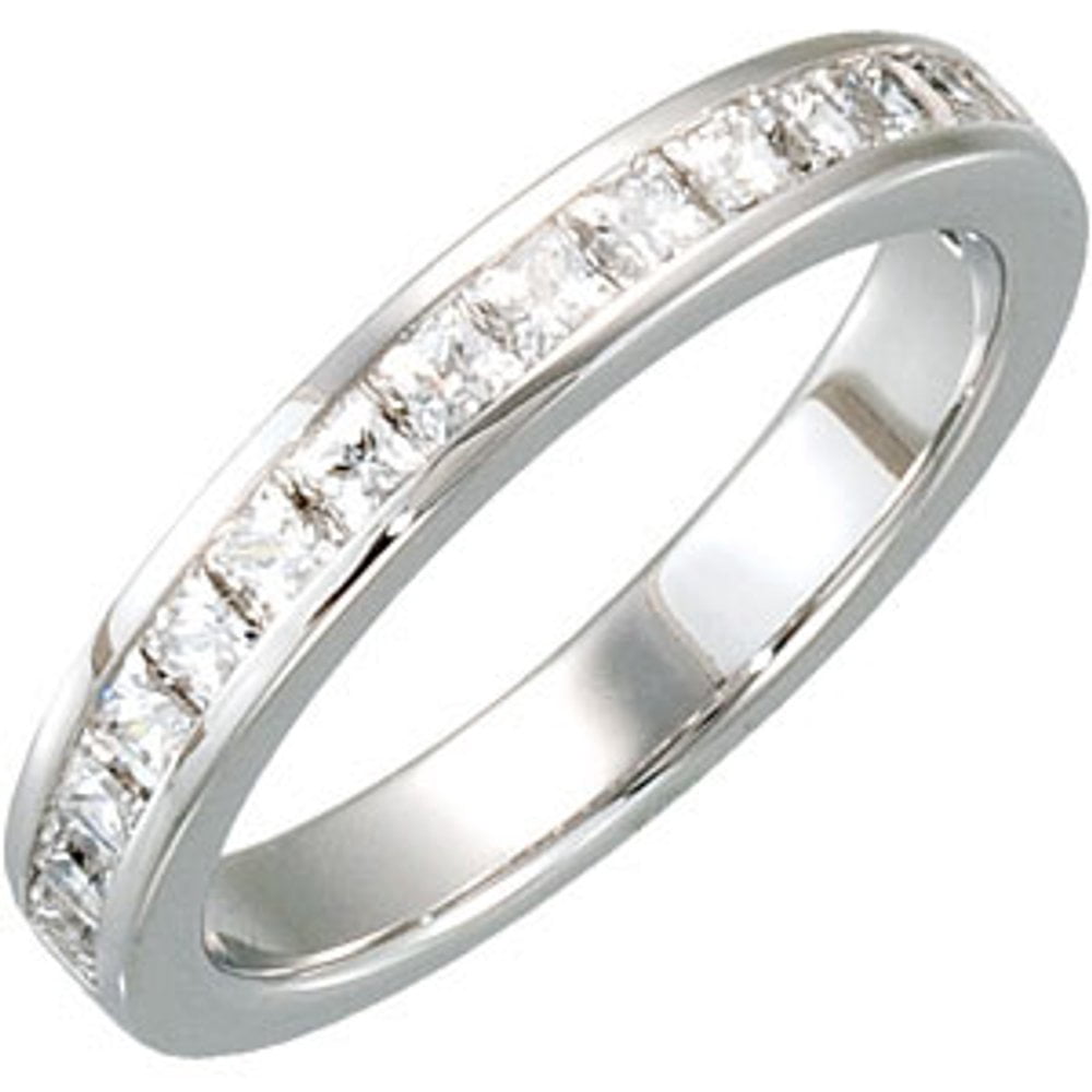 Platinum Diamond Matching Bridal Wedding Engagement Anniversary Band ...