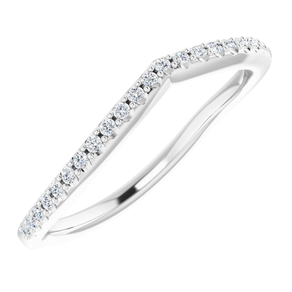 Platinum Diamond Matching Bypass Bridal Wedding Engagement Anniversary ...