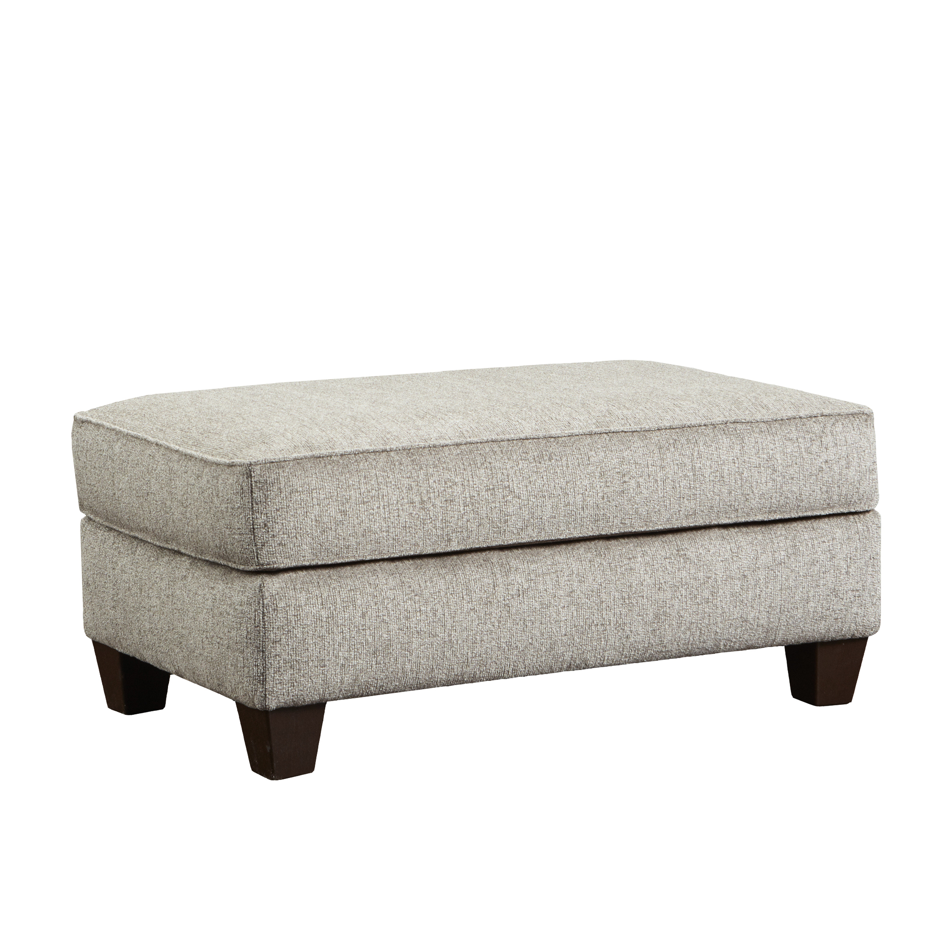 Platinum Fabric - Textured Gray , High Foam Seat Cushions, Solid Wood ...